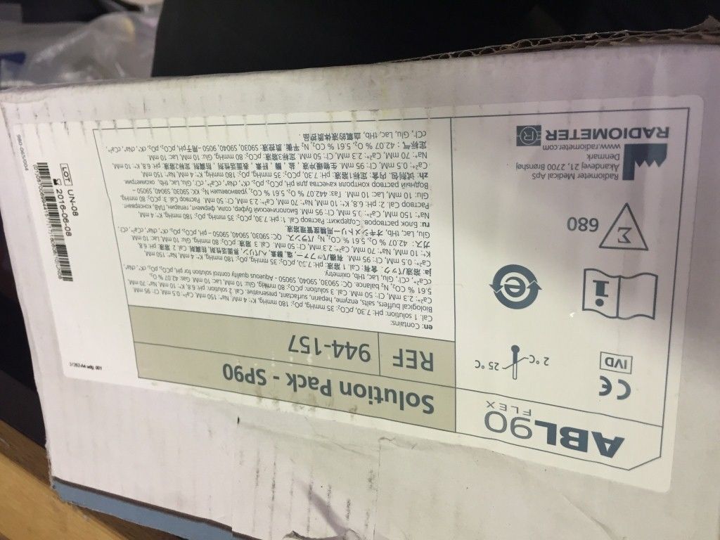 RADIOMETER ABL90 SOLUTION PACK - SP90 – NickHixon