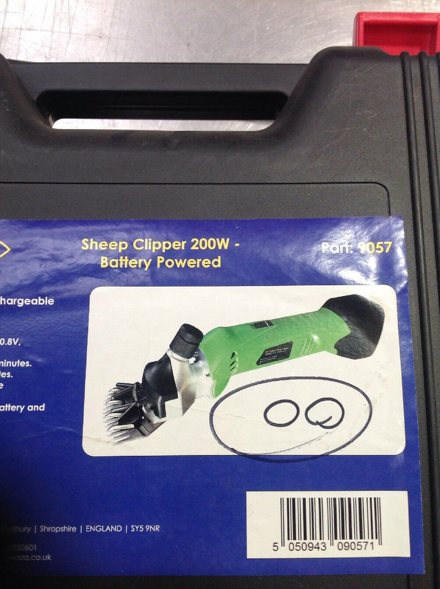 Battery Powered Sheep Clippers Shears Shearing Dagging(00) – NickHixon