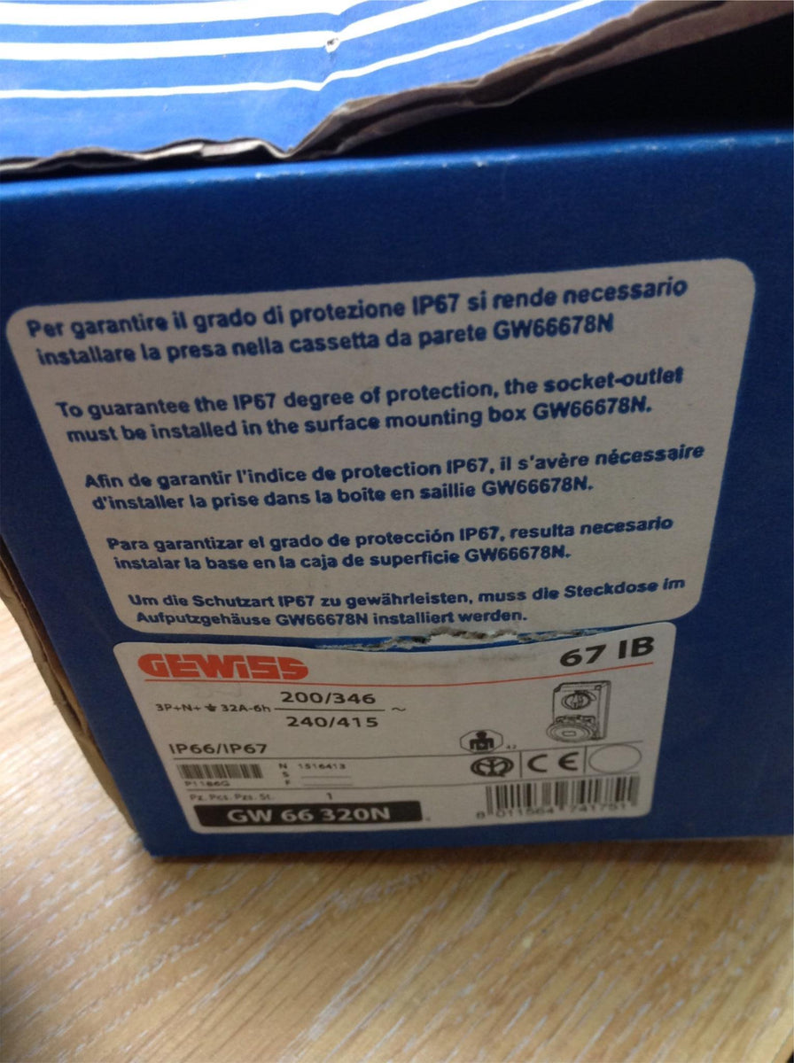 GW66320N FIXED VERTICAL INTERLOCKED SOCKET – NickHixon